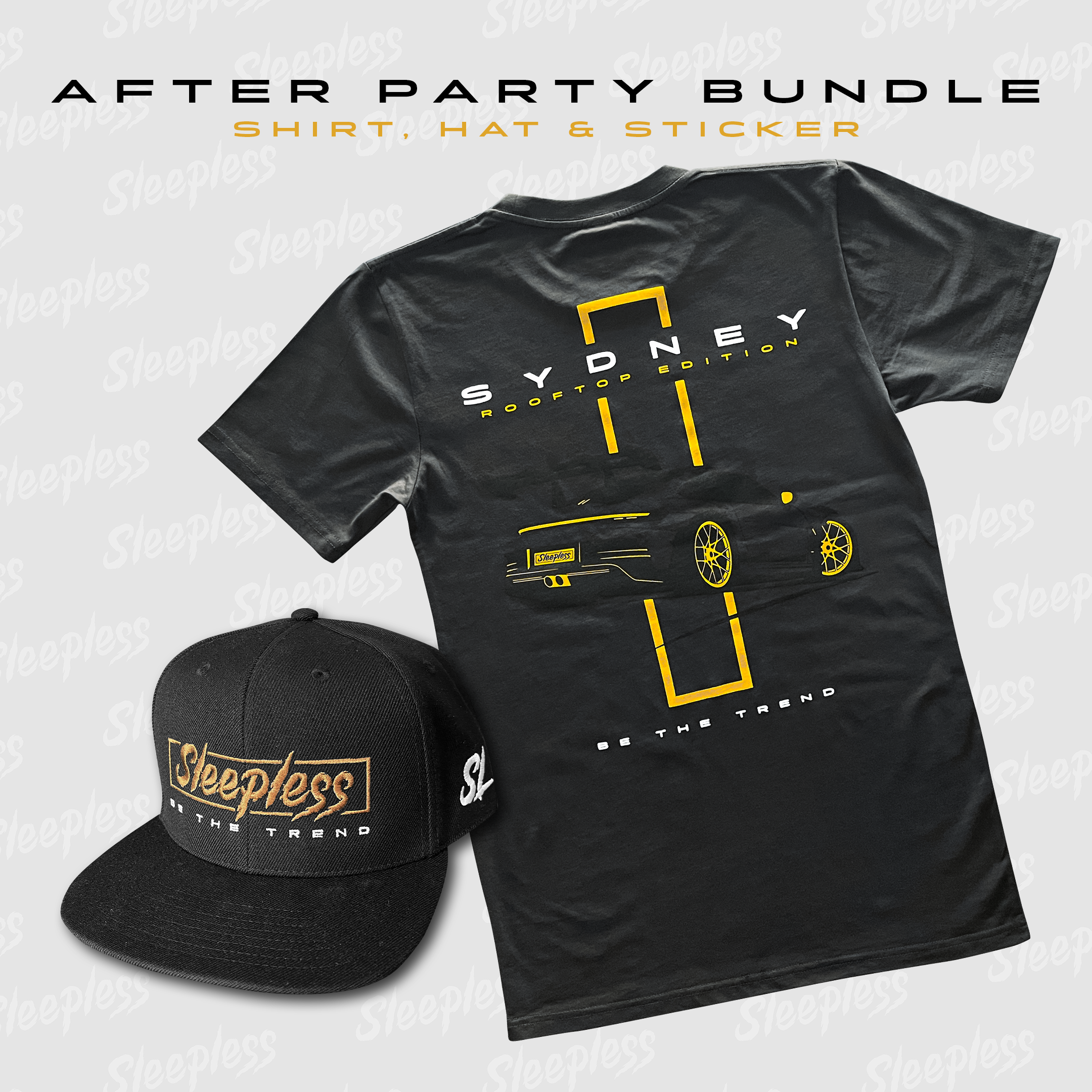 After Party Limited Edition Sydney Rooftop Edition Bundle – Sleepless